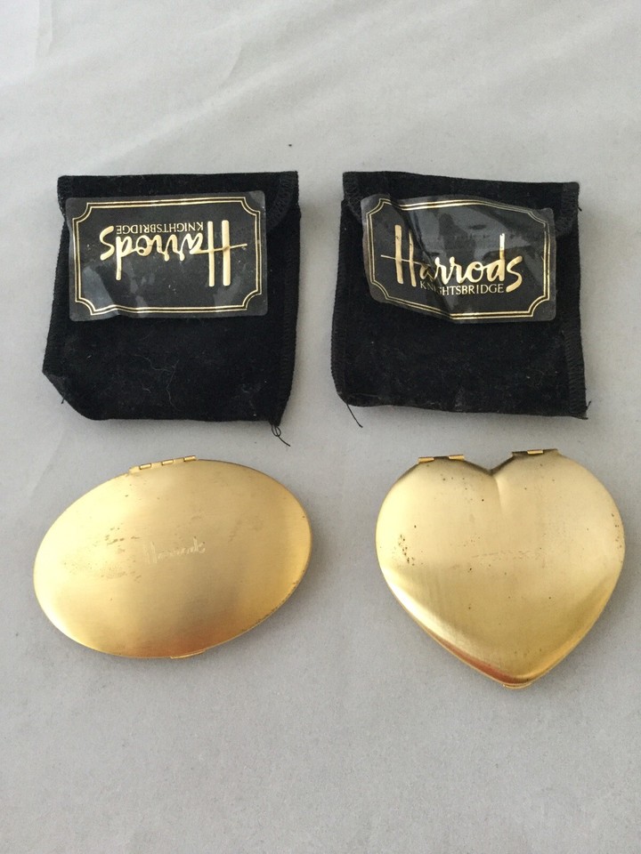 Harrods Knightsbridge VTG Compact Mirrors Set Of 2 | eBay