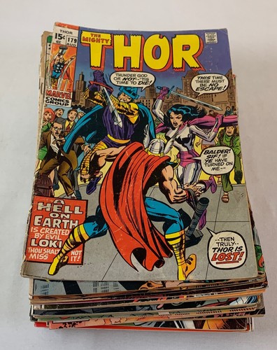 1970s Marvel MIGHTY THOR lot of 33 issues~ #179 221 224 226 227 232 233 235+MORE | eBay