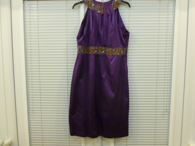 Monsoon dress 16. Evening / Party in Purple - Gem