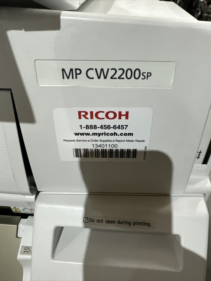 Ricoh MP CW2200SP Color Wide Format Printer | eBay