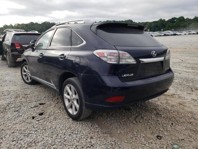 2010 LEXUS RX 350 Rear Bumper Assembly Blue OEM | eBay