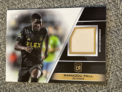 2022 Topps MLS Relic #RMF Mamadou Fall #/700 RC Jersey - LAFC | eBay