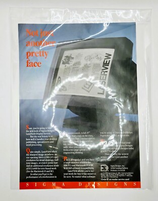 Sigma Designs (1988) Laserview Display System 19" Desktop CRT Monitor ...