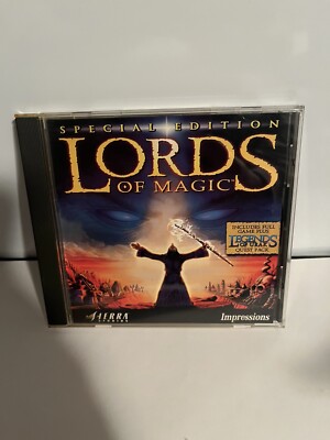 Lords of Magic: Special Edition (PC CD-ROM Game, 2000) Jewel Case Works ...