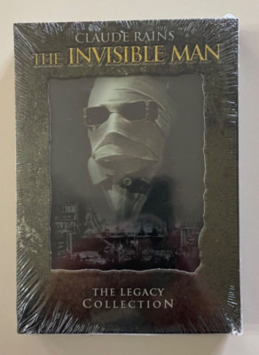 NEW Claude Rains The Invisible Man The Legacy Collection Factory Sealed ...