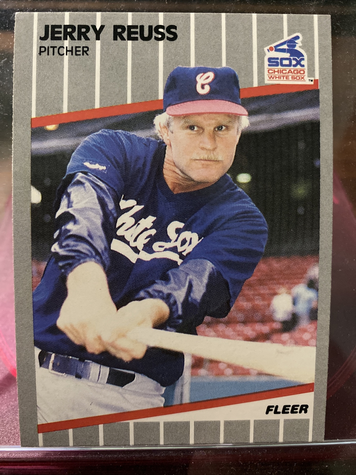 1989 Fleer Baseball Jerry Reuss #510 Chicago White Sox | eBay