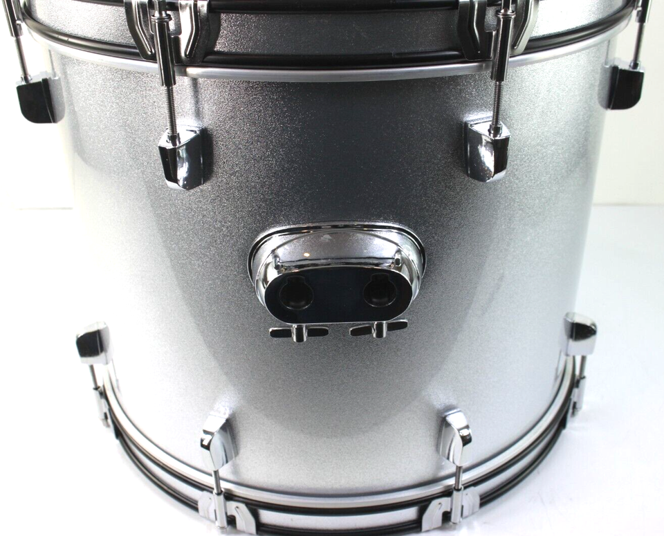 *ISSUES-READ * Rogue Junior Kicker 18 x 14 Bass Kick Drum - Silver # ...