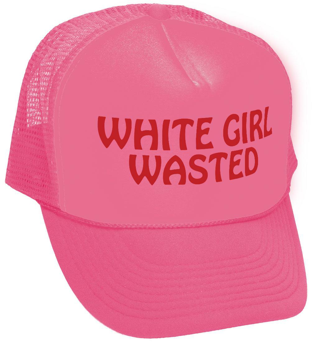 WHITE GIRL WASTED - Unisex Adult Trucker Cap Hat | eBay