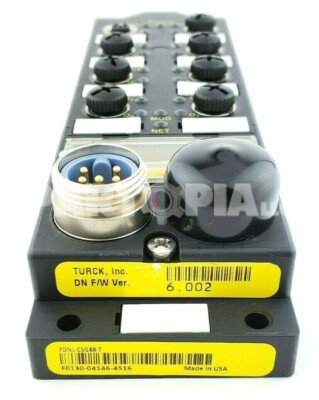 Turck FDNL-CSG88-T Bus Stop 8 In 8 Out Station DeviceNet I/O Block | eBay