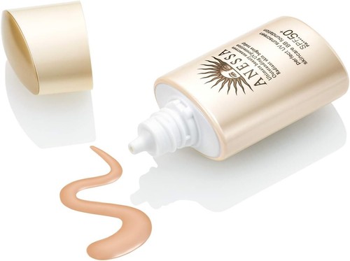 SHISEIDO Anessa UV sunscreen skincare BB Foundation slightly bright ...