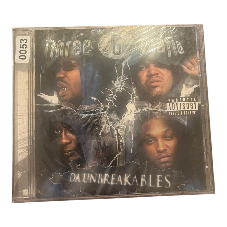 Three 6 Mafia Da Unbreakables Brand New Sealed CD 2003 Parental ...