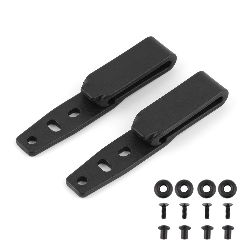 2/4/6/8 Pcs New 3-Hole Holster Clip Belt Quick Clips Screw For IWB OWB ...