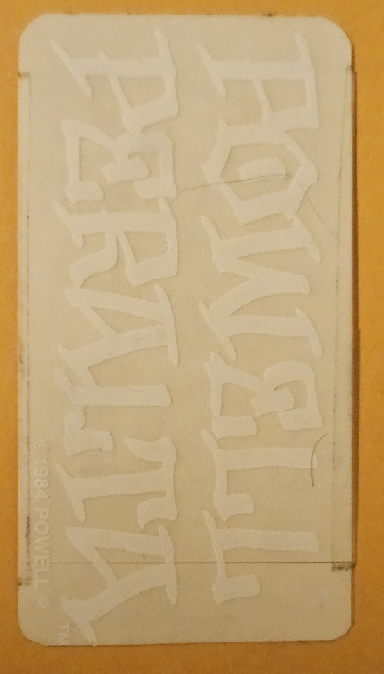 VTG 80's POWELL PERALTA and RAT BONES NOS SKATEBOARD STICKER. Original ...