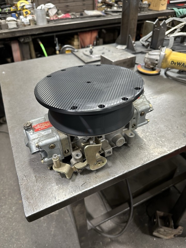 4500 Dominator Carburetor Cover Hat W/ SureSeal Gasket | eBay