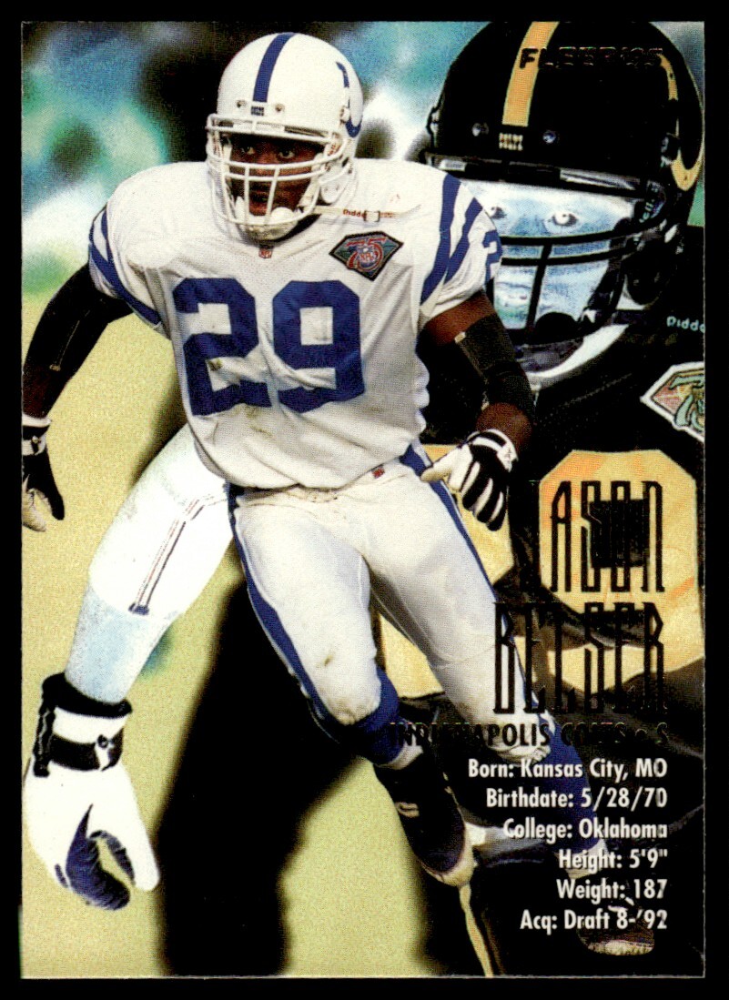 1995 Fleer #157 Jason Belser Indianapolis Colts | eBay