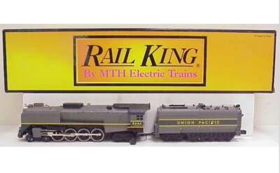 MTH RailKing 30-1140-1 Santa Fe 4-8-4 Northern Steam Engine w ...