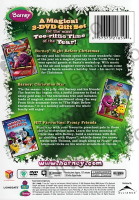 Barney Holiday Favorites (3-DVD Gift Sets) | Grelly USA