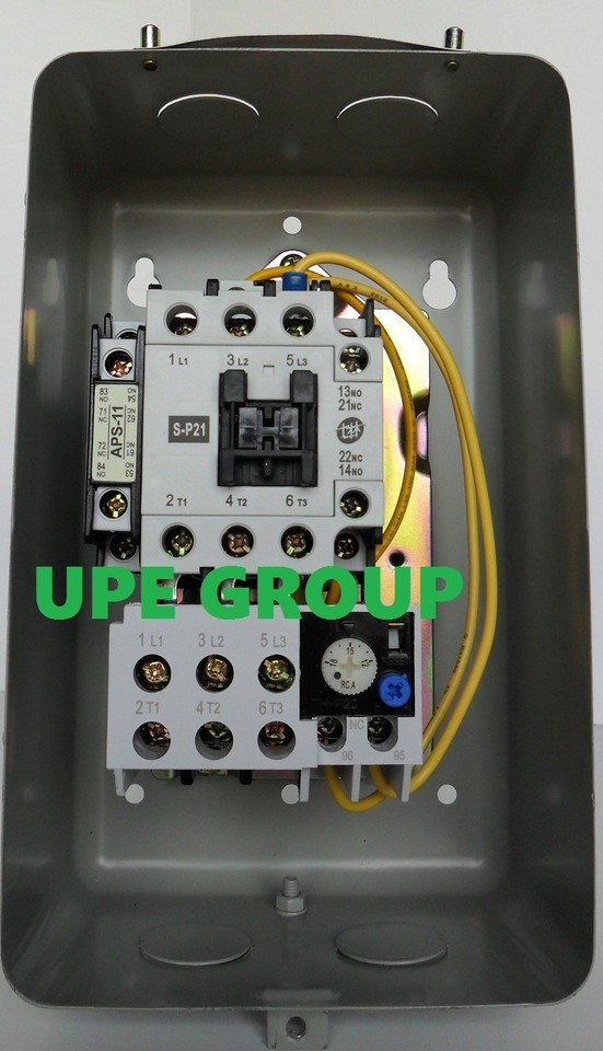 Magnetic starter 10 hp 3 PHASE 460v for air compressor electric motor ...