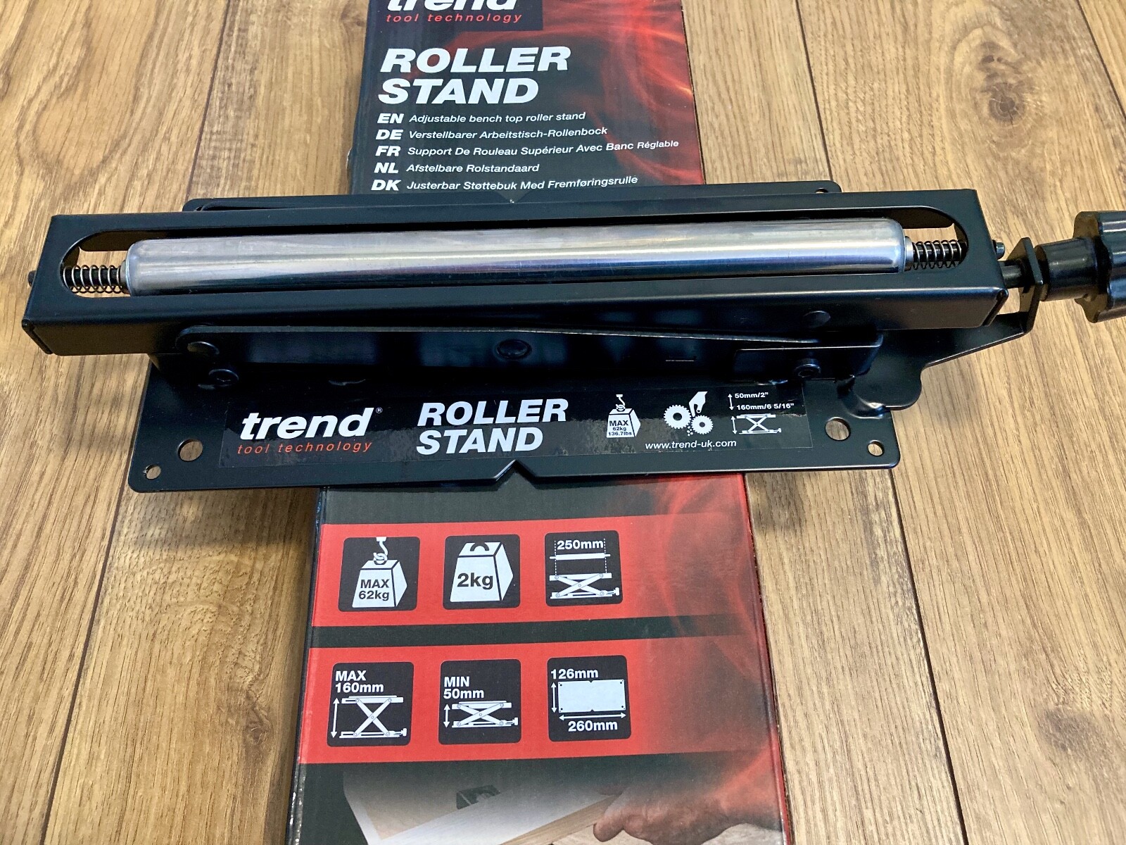 Trend Adjustable Benchtop Mitre Saw Roller Stand (R/STAND/A) for sale ...