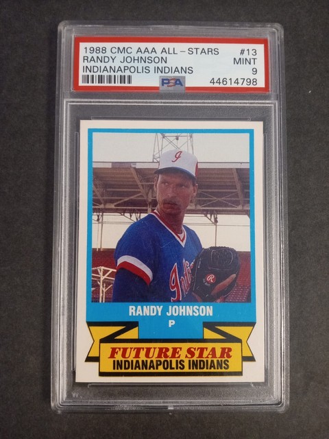 1989 CMC AAA All-Stars/Future Stars - #13 Randy Johnson (RC) for sale ...