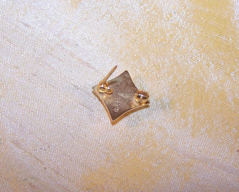NICE Alpha Sigma Alpha sorority gold-filled member pin / badge, BPA | eBay
