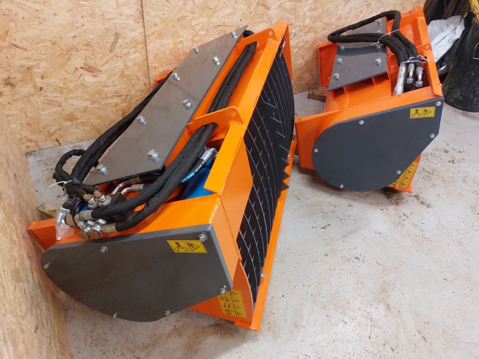 Concrete mixing bucket 250 / 400L - Pan mixer, telehandler, skidsteer ...