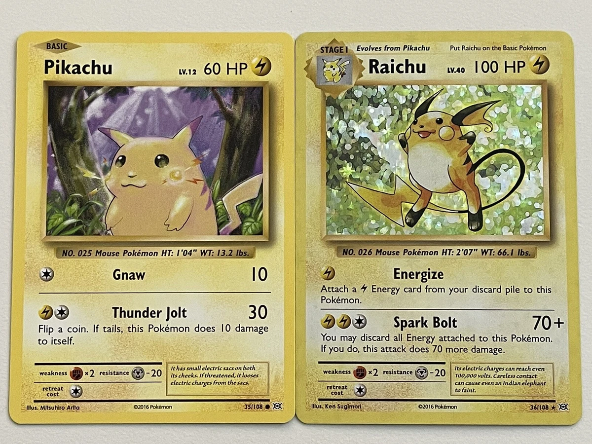Pokemon Pikachu And Raichu