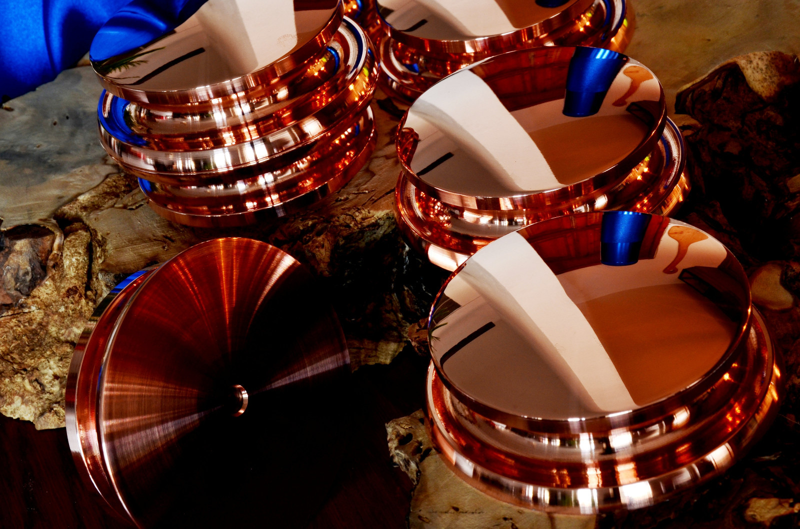 Heliopad Cu-980 pure copper record weight for Micro Seiki Garrard EMT ...