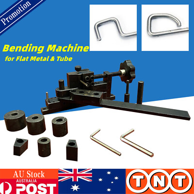 Flat Metal Bender Manual Metal DIY Bar Tube Pipe Bender Mini Bending ...