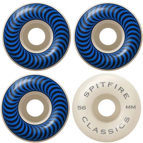 Spitfire Wheels Classics 56mm 99d Blue Swirl | eBay