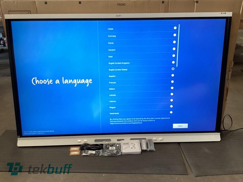 SMART Board 6000S (V3) w/ iQ 86" 4K UHD LCD Interactive Display - SBID ...