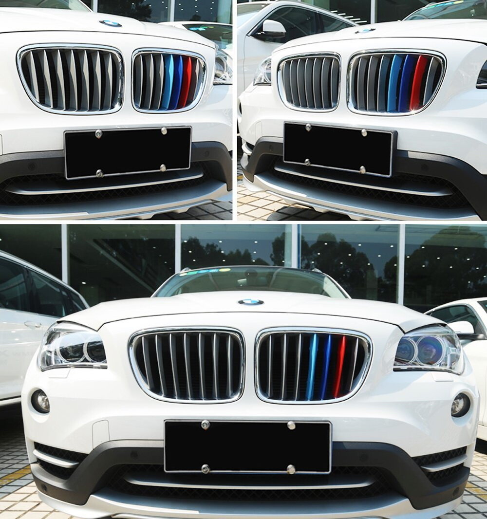 Exact Fit ///M-Color Grille Insert Trims For BMW F25 X3 F26 X4 Kidney ...