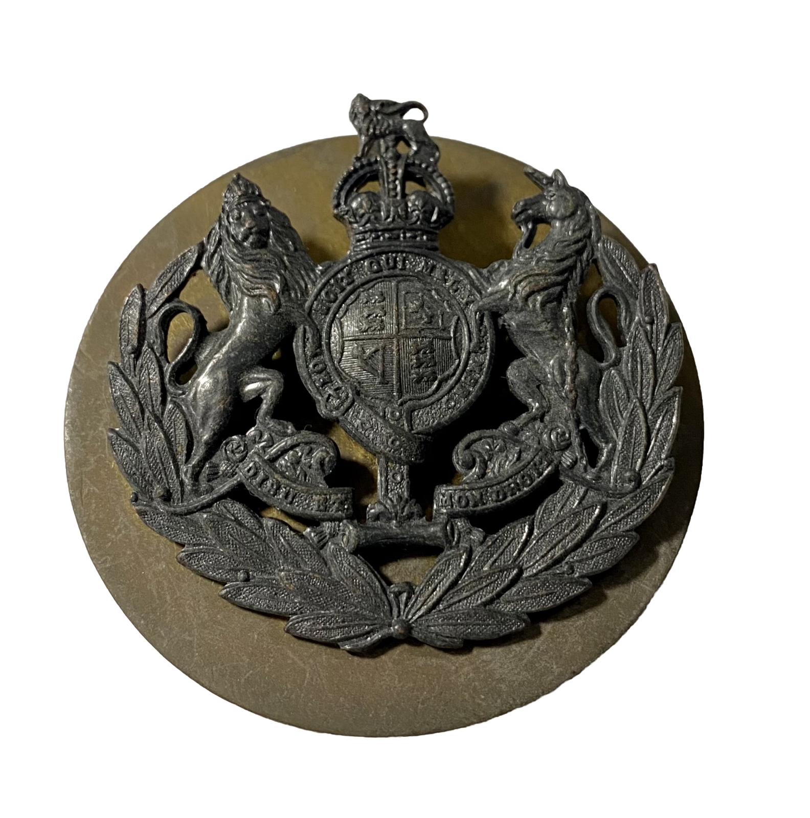 1930s Original WW2 AIF Australian Military Coat of Arms Officer Badge ...