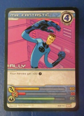 2008 Marvel Ultimate Battles ALLY Card # 51 MR. FANTASTIC | eBay