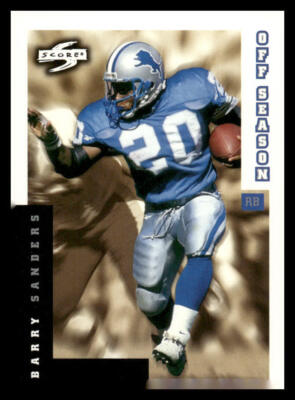 1998 Score Barry Sanders #258 Off Season OS | eBay