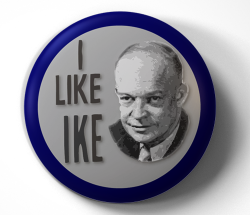 1952 I Like Ike Campaign - pin pinback button | eBay
