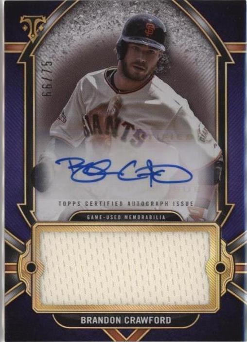 2024 Topps Triple Threads - Autograph Single Jumbo Relics Brandon ...