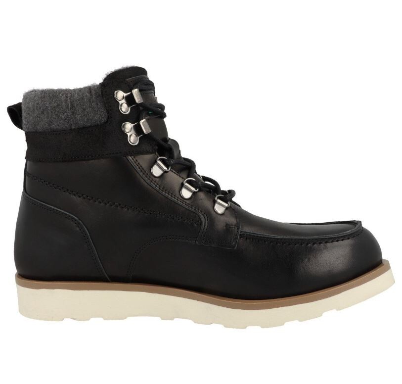 PANTOFOLA d'ORO Herren Schnürboots Winterstiefel Bormio Uomo Hi schwarz ...