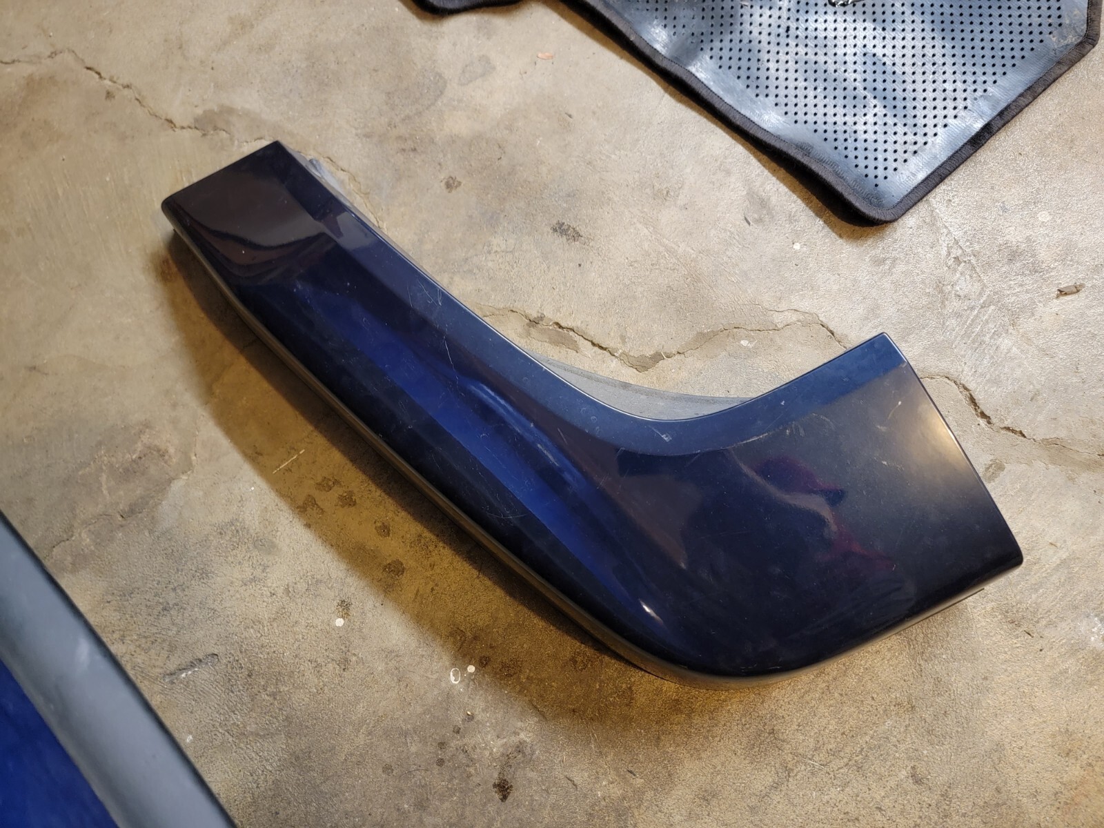 06-10 HUMMER H3 RIGHT REAR DOOR FLARE MOLDING PASSENGER SIDE OEM BLUE ...
