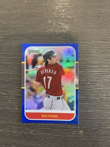 2021 Donruss-Blue Holo Parallel-Lance Berkman Big Puma #223 | eBay