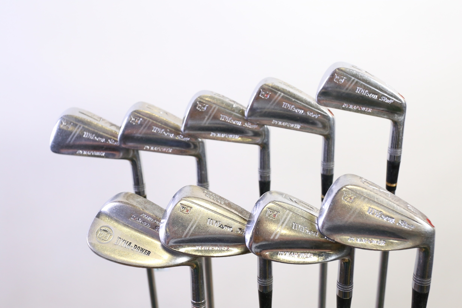 Wilson Dynapower 3-PW, SW Iron Set RH Steel Shaft Regular Flex | eBay