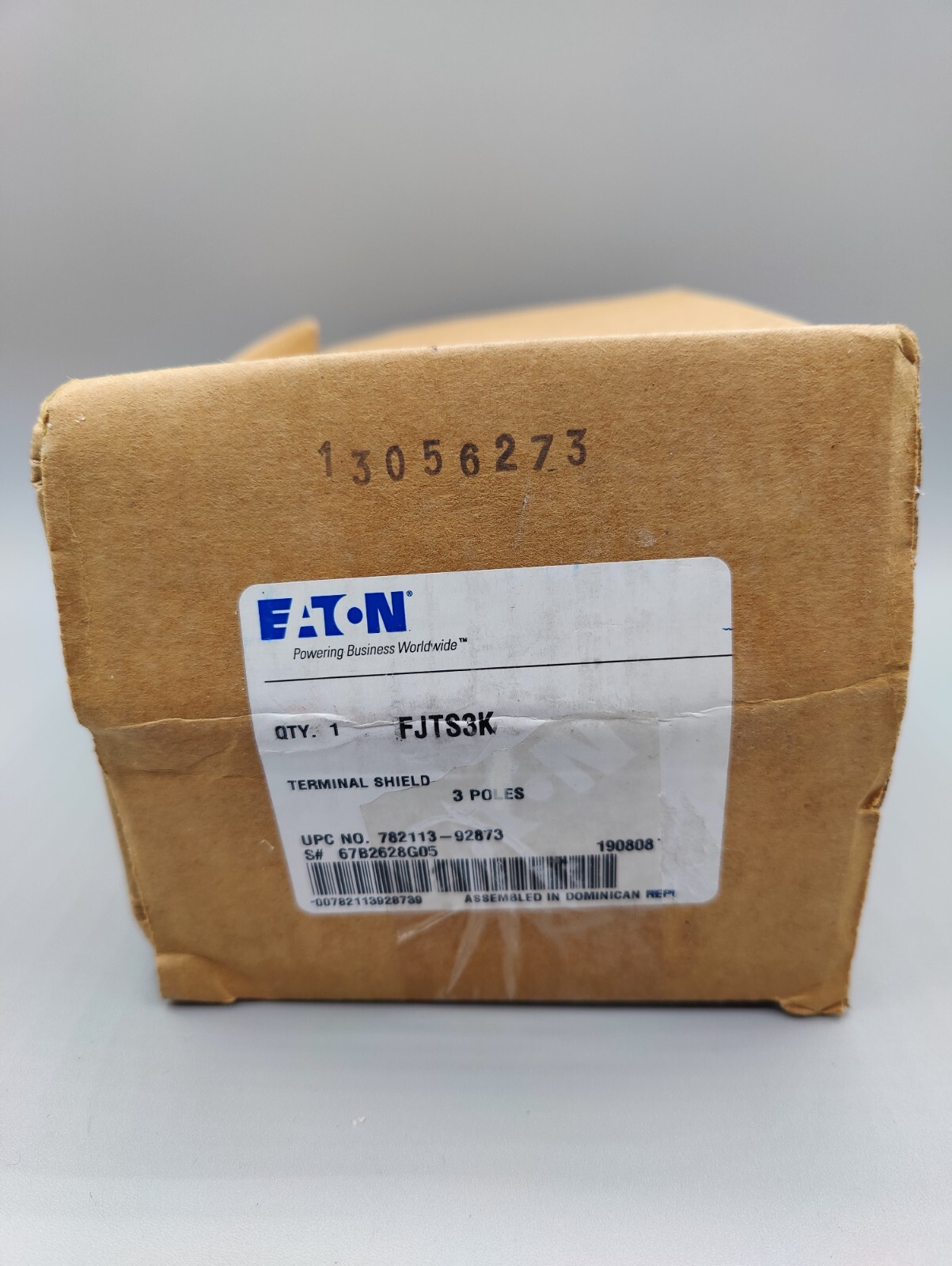 NEW EATON CUTLER HAMMER FJTS3K J Frame 3 Pole Terminal Shield J250S ...