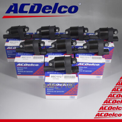 8 SET Genuine OEM Ignition Coils For Chevrolet G/M Cadillac BSC1512 ...