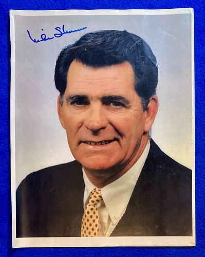 Mike Shannon, St. Louis Cardinals Player/Broadcaster, Autographed Color ...