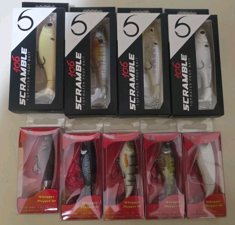 Lot of 9 New 6th Sense Scramble (4) Whopper Plopper (5) ALL DIFFERENT ...
