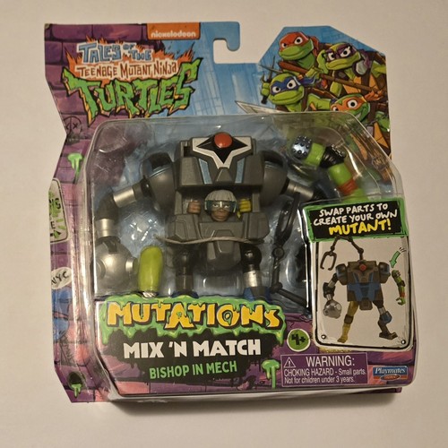 Tales of Time Ninja Turtles Mutations Mix N Match BISHOP IN MECH Toy ...