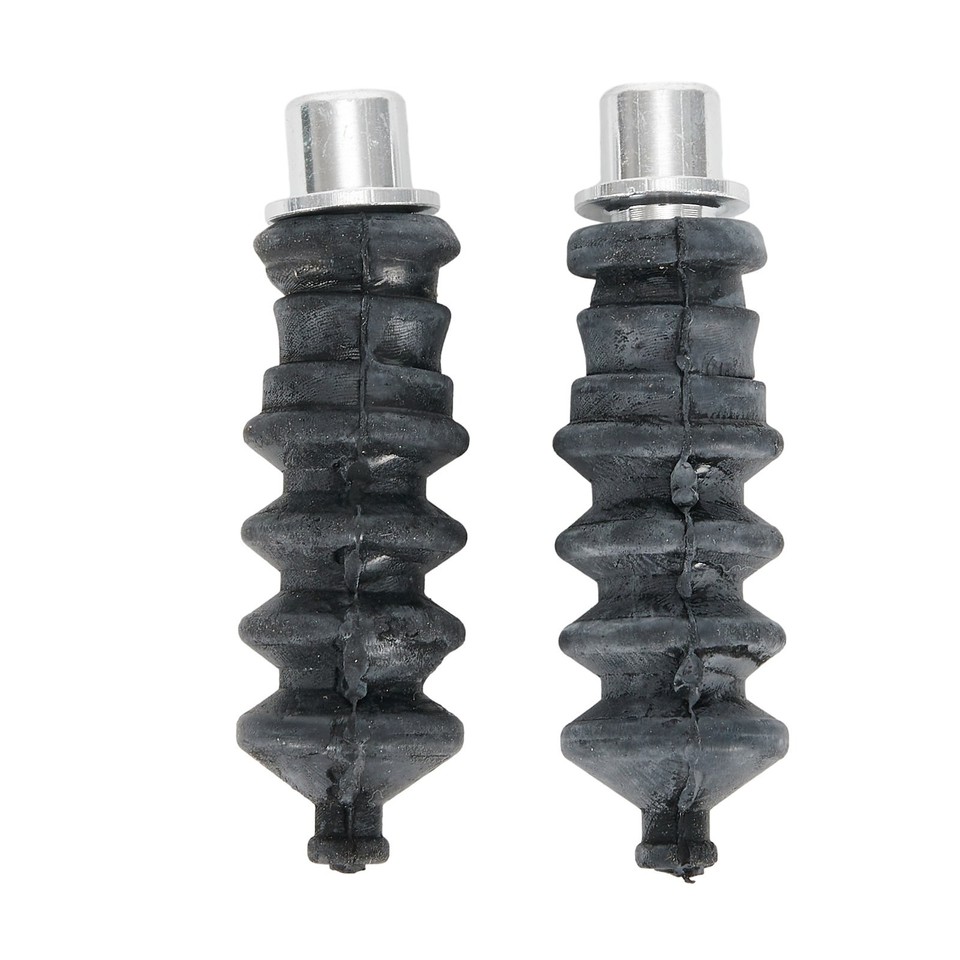 2PCS Waterproof Rubber Bellows Radio Box Set For Motor Push Rod Seal To ...