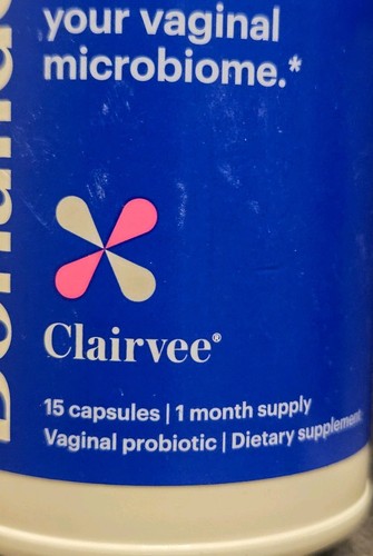 (2) Bonafide CLAIRVEE Vaginal Probiotic 15ct - Two month supply Sealed ...