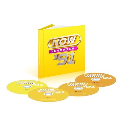 Various Artists : NOW Yearbook 1991 (Deluxe Booklet) CD with Book 4 ...