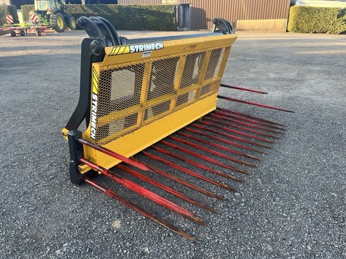 2016 STRIMECH 9FT KV TINE PUSH-OFF BUCKRAKE FOR TRACTOR | eBay